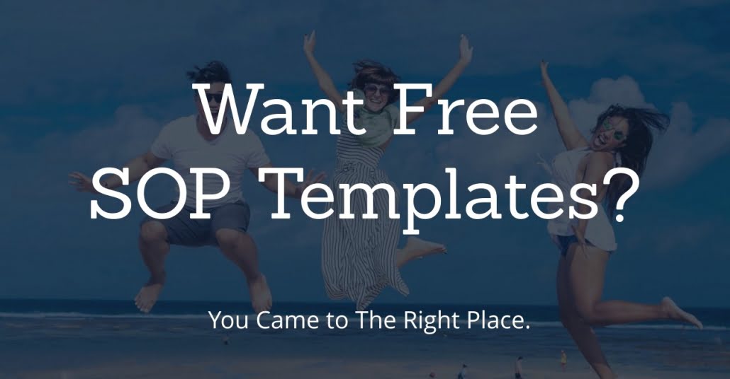 Free SOP Templates | Flowster
