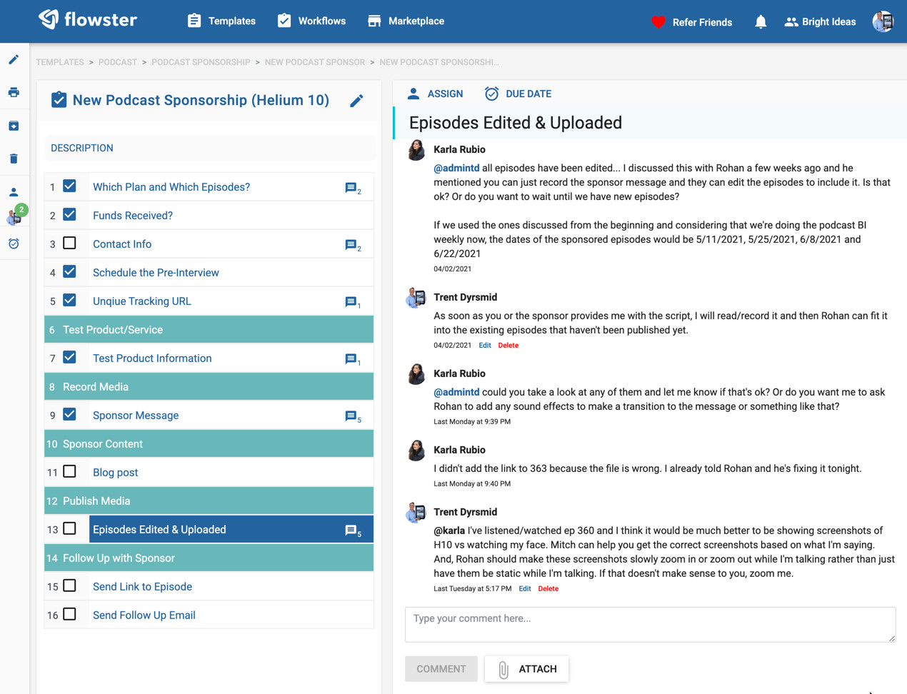 Flowster | Process Management Software Templates for eCommerce