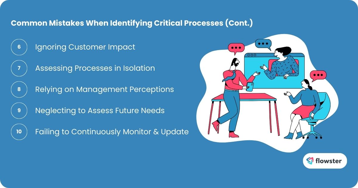 10 Common Mistakes in Identifying Critical Processes